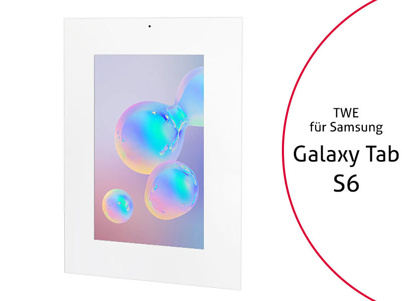 TabLines TWE084O Tablet Wandeinbau für Samsung Tab S6, DS