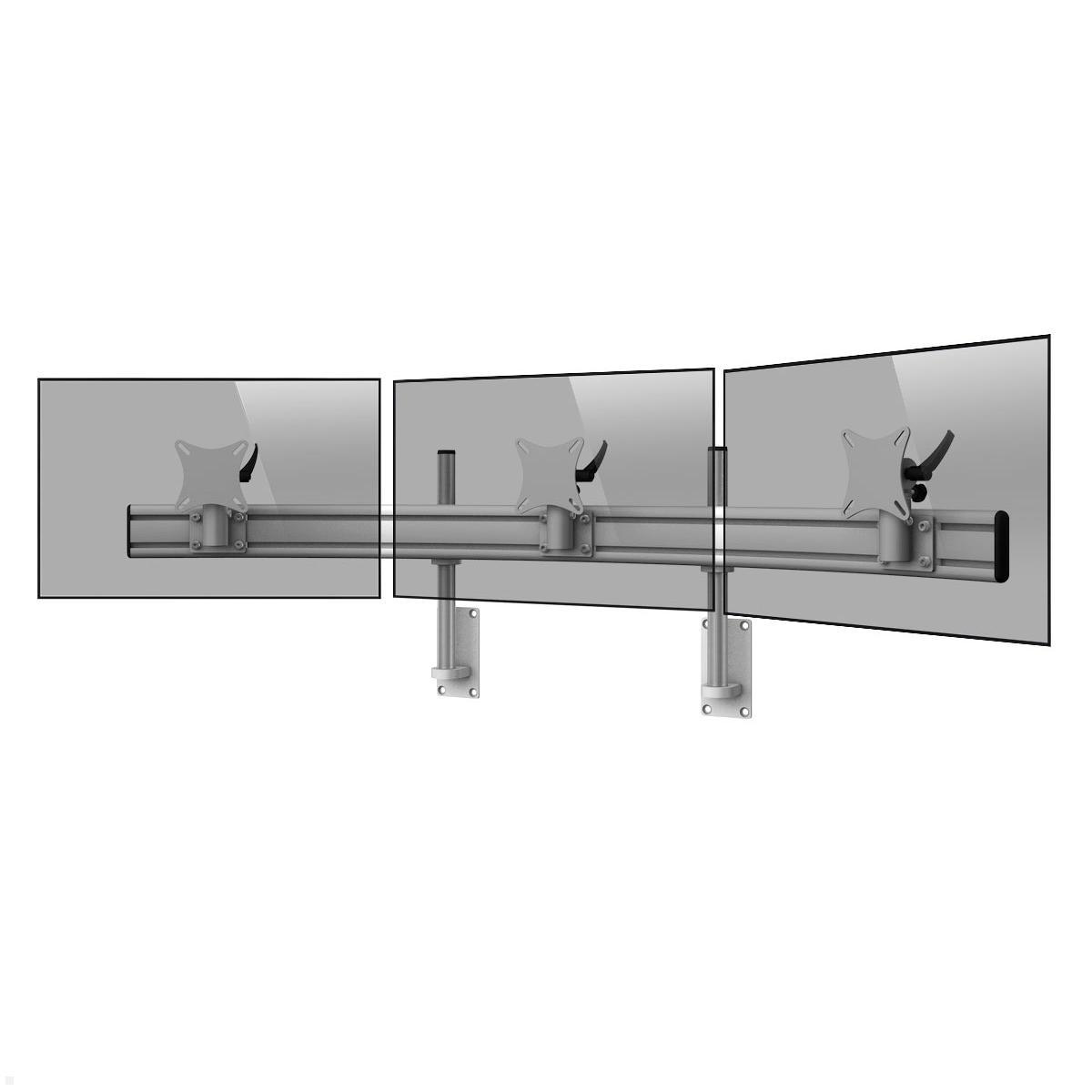 MonLines MWH204G Para 3-fach Monitor Wandhalter 25-32 Zoll