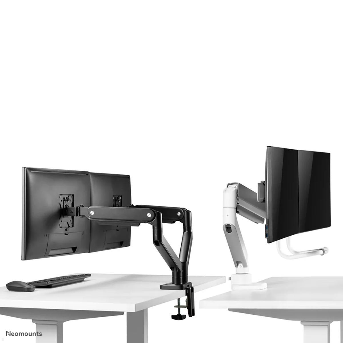 Tisch Monitorhalter für 2 Monitore Neomounts DS75-450WH2