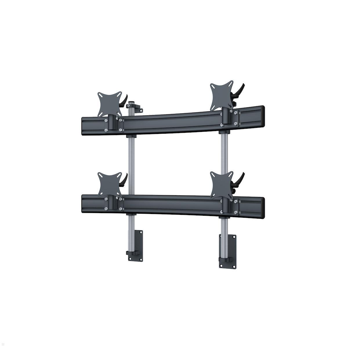 Monitor Wandhalterung Para 2+2 in Grau MWH224G