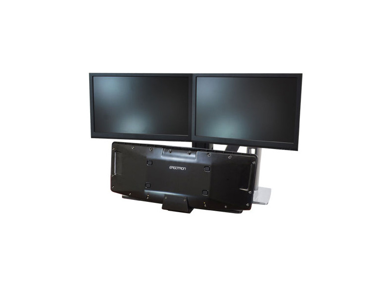 Ergotron 24-312-026 WorkFit-A Dual Monitor Tischhalterung